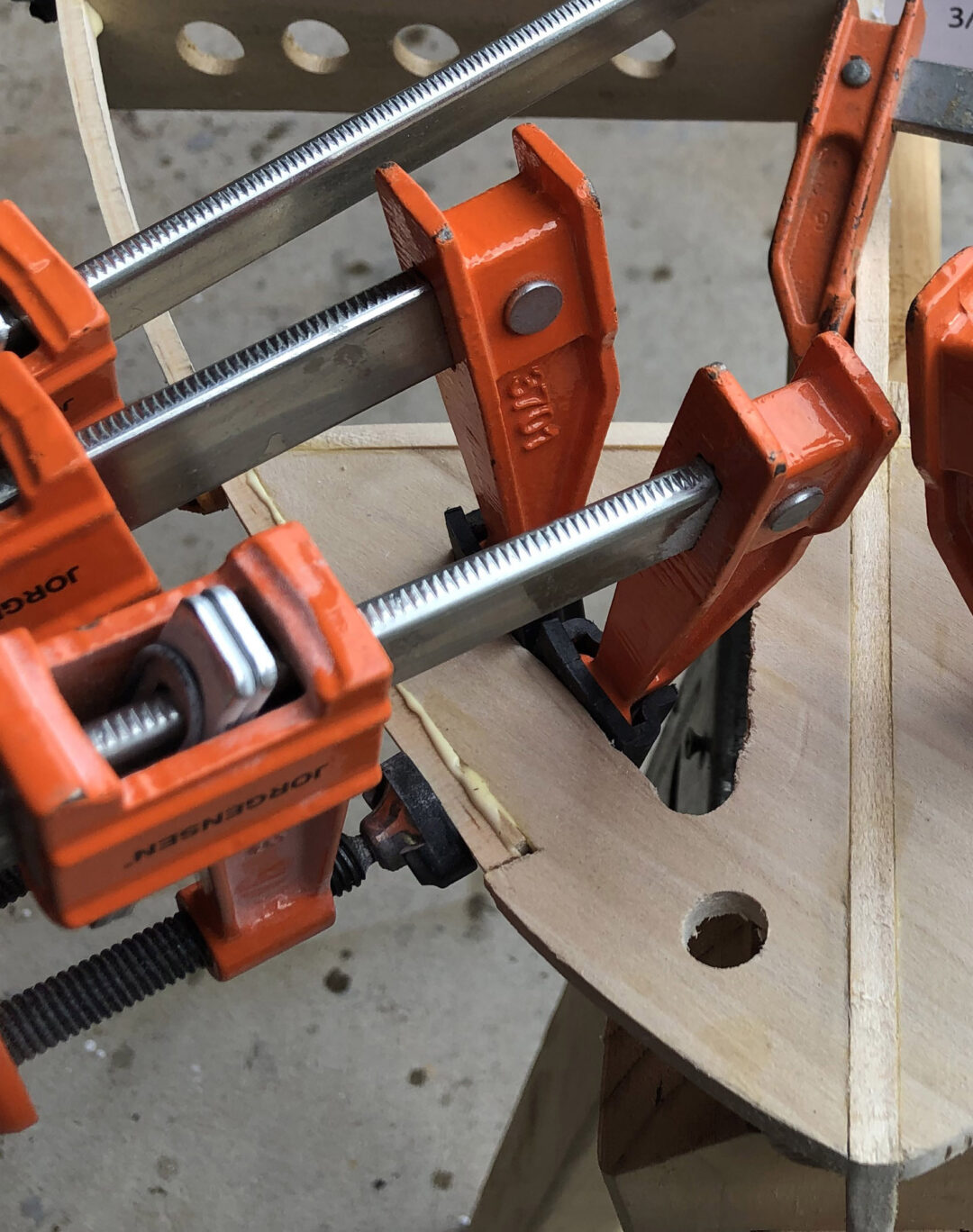 Blocks essential to bond nose, tail plates to stringer | Seawood Longboards